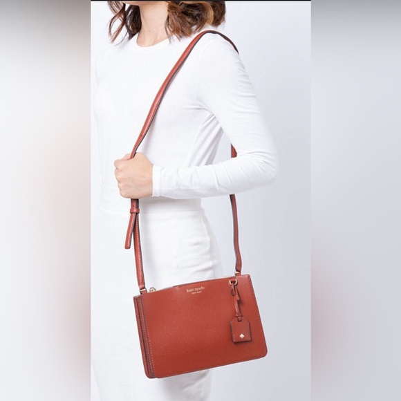 kate spade | Bags | Kate Spade Eva Crossbody Purse Triple Gusset ...